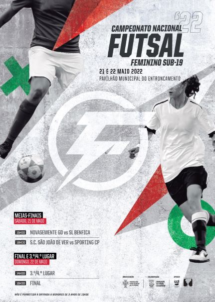 cartaz futsal | EOL - EntroncamentoOnline